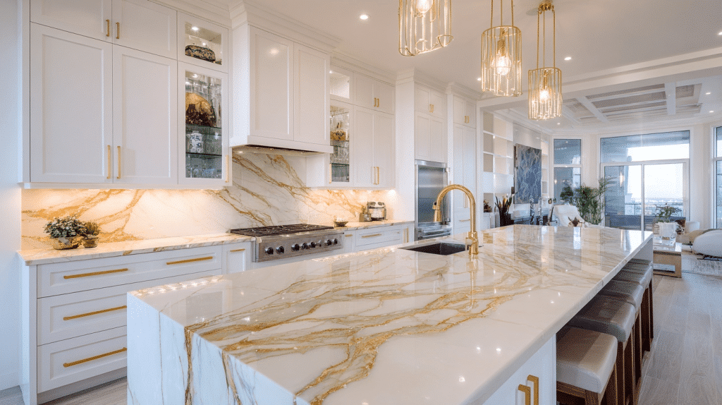 Quartz Countertops for White Cabinets Ideas That You'll Love - The ...