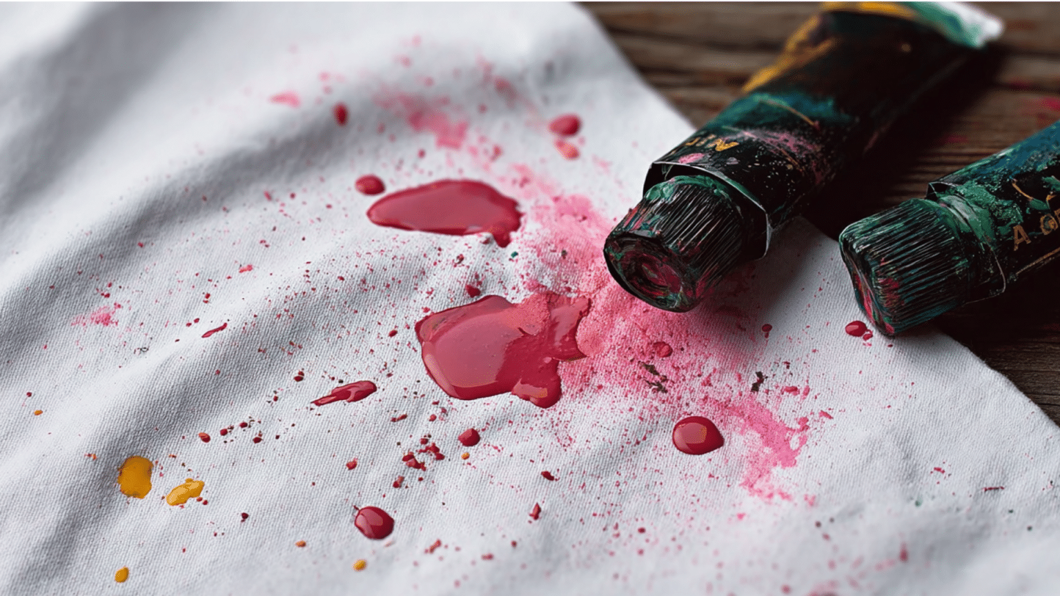 How to Get Acrylic Paint Out of Clothes Effectively? - The Martinnest